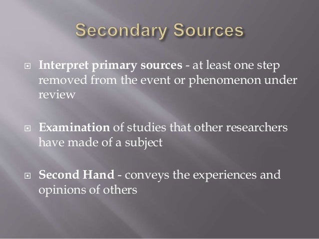Primary vs Secondary Sources by Dana Chandler, Archivist, Tuskegee Un…
