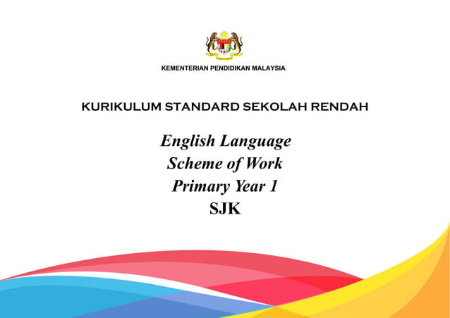 Primary Year 1 SJK Scheme of Work.pdf | Homework and Study | Education