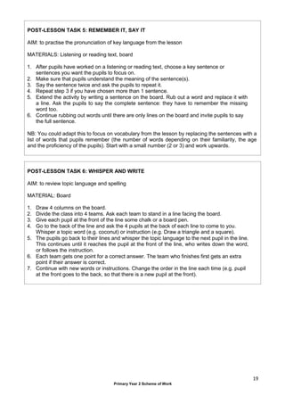 Primary Year 2 SK Scheme of Work.doc