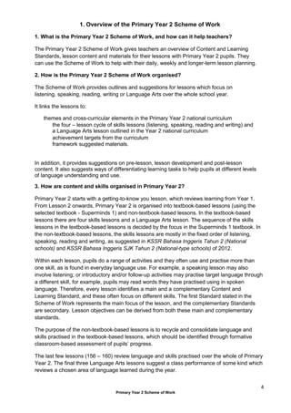 Primary Year 2 SK Scheme of Work.doc