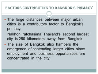 Primate city and Rank Size Rule | PPTX