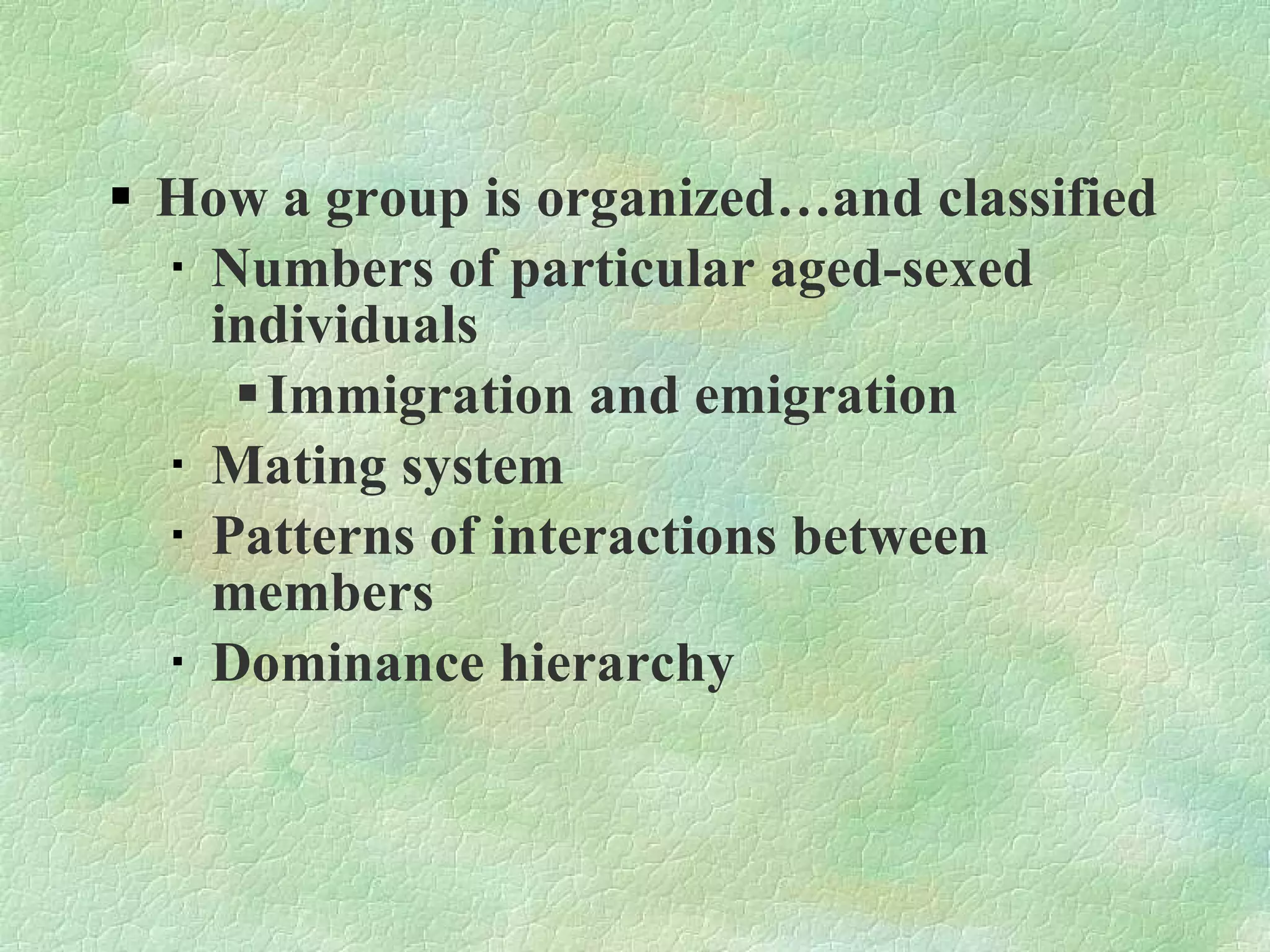 Primate social organization | PPT