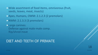 The primate study: cry from extinction | PPTX
