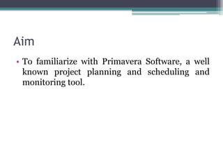 Primavera presentation | PPTX