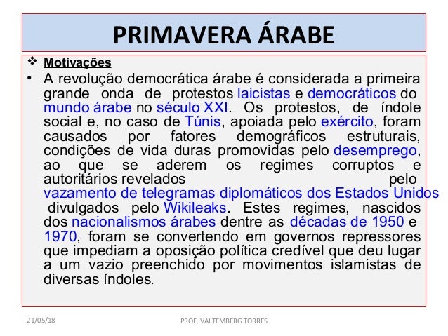 Primavera arabe
