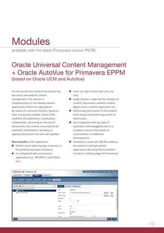 Primavera Project Management | PDF