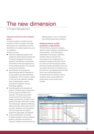 Primavera Project Management | PDF
