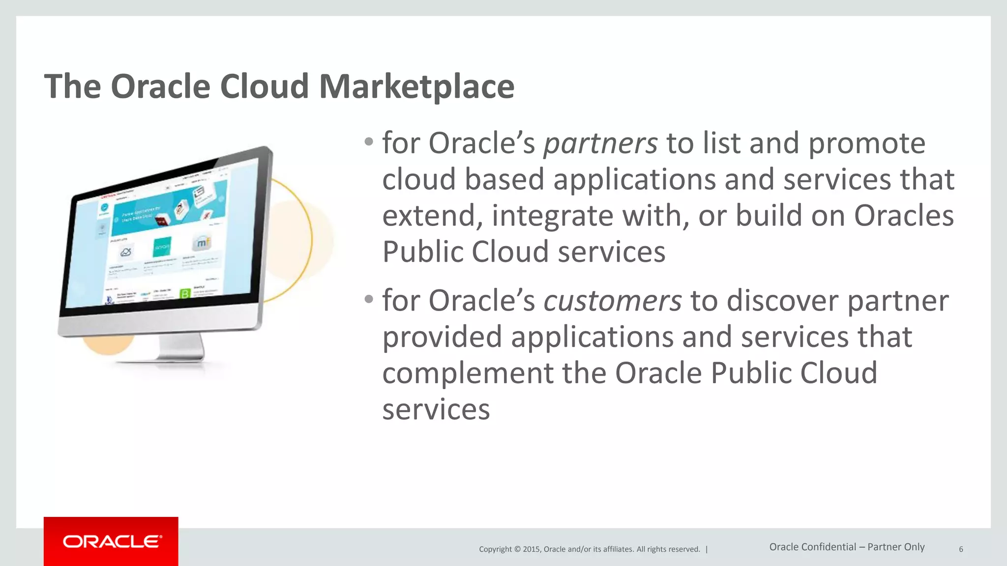 Primavera Oracle Cloud Market Place | PPT