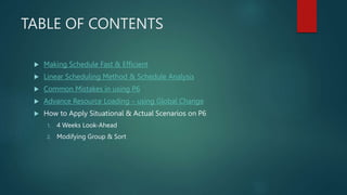 Primavera P6 - Actual Applications.pptx