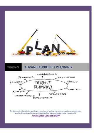 Primavera p6 advanced project planning | PDF