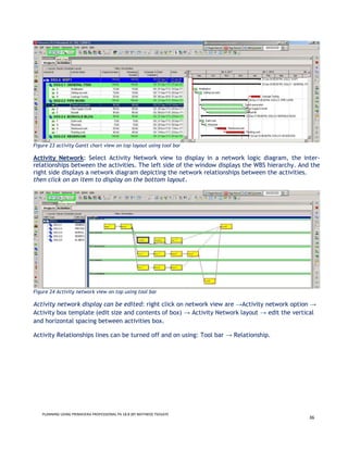 Primavera p6 18.8 planning and scheduling guide r3 | PDF