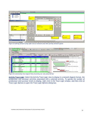 Primavera p6 18.8 planning and scheduling guide r3 | PDF