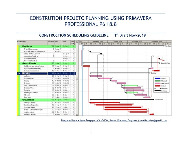 Primavera p6 scheduling tutorial - surferkaser