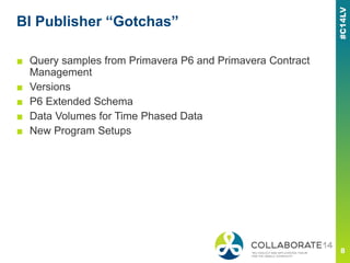 Primavera p6 and contract management together - Oracle Primavera ...