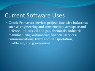 Primavera p6 copy | PPT