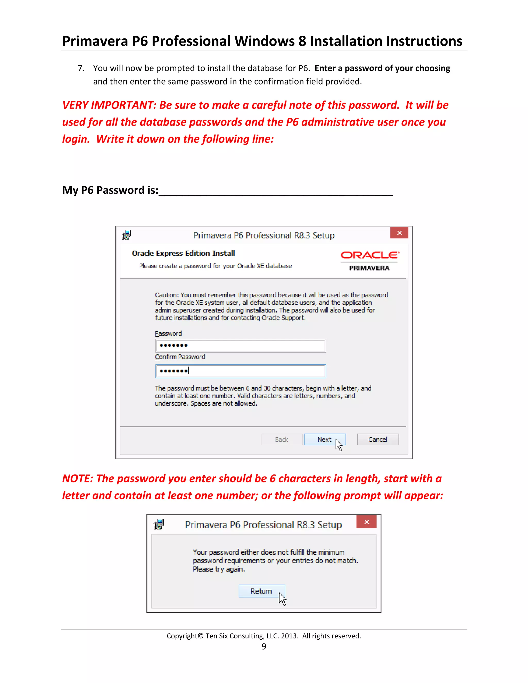 Primavera p6 professional windows 8 installation instructions | PDF