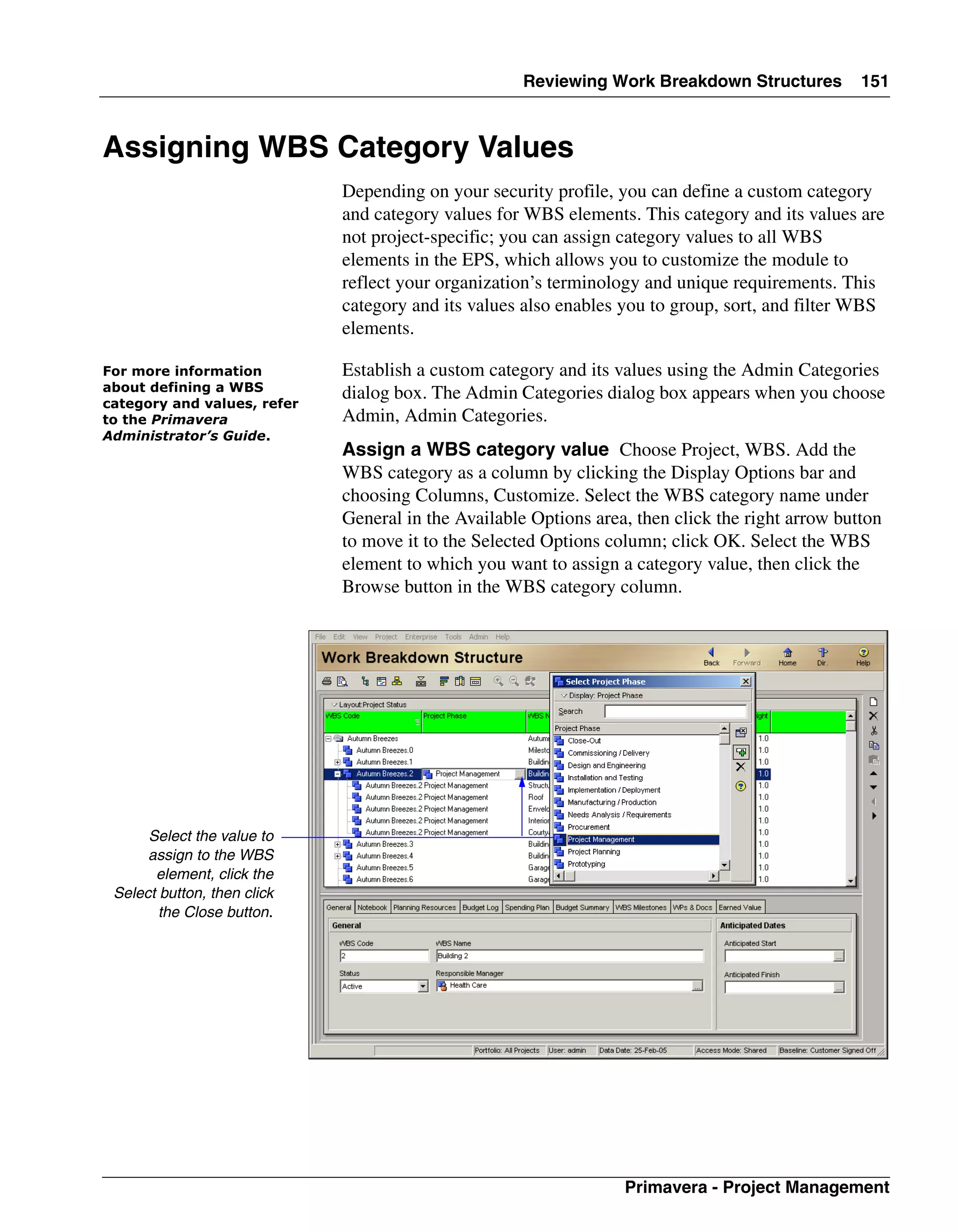 Primavera p6 project management reference manual part7 | PDF