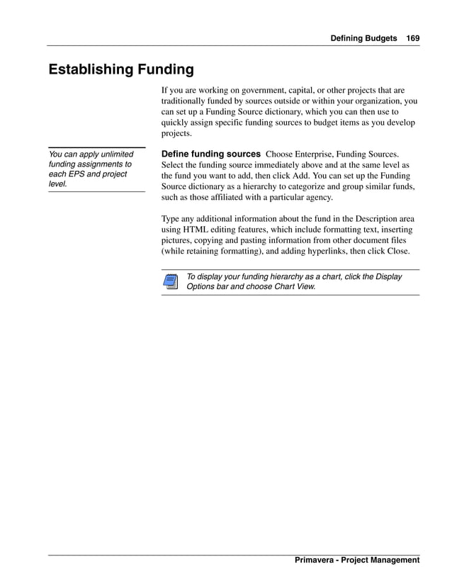 Primavera p6 project management reference manual part7 | PDF