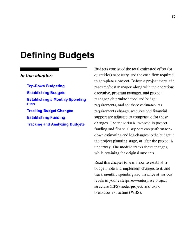 Primavera p6 project management reference manual part7 | PDF