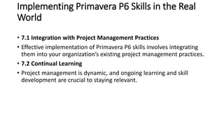 Primavera P6 Training.pptx