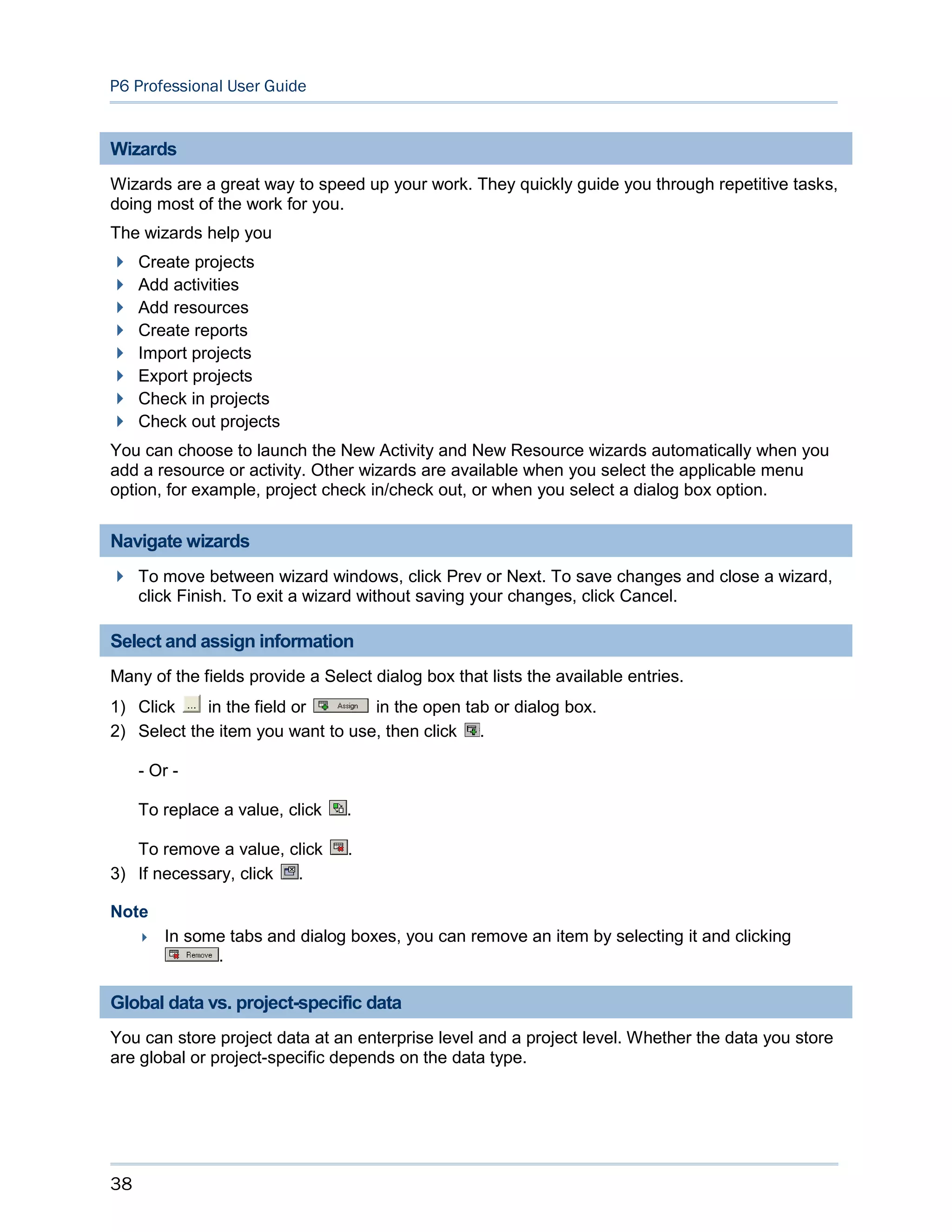 Primavera P6 User guide.pdf | Operating Systems | Computer Software and ...