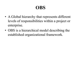 Primavera p6 v8.2 session 2 OBS | PPTX | Technology & Computing