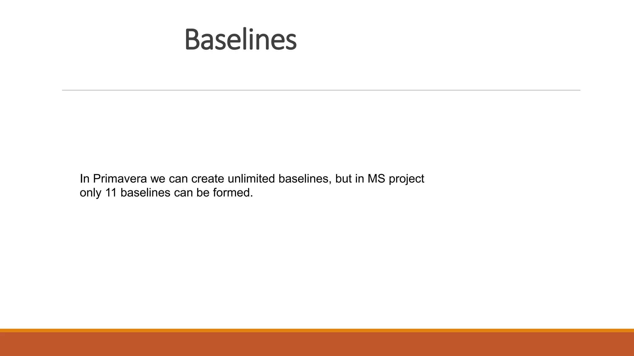Primavera p6 vs ms | PPTX