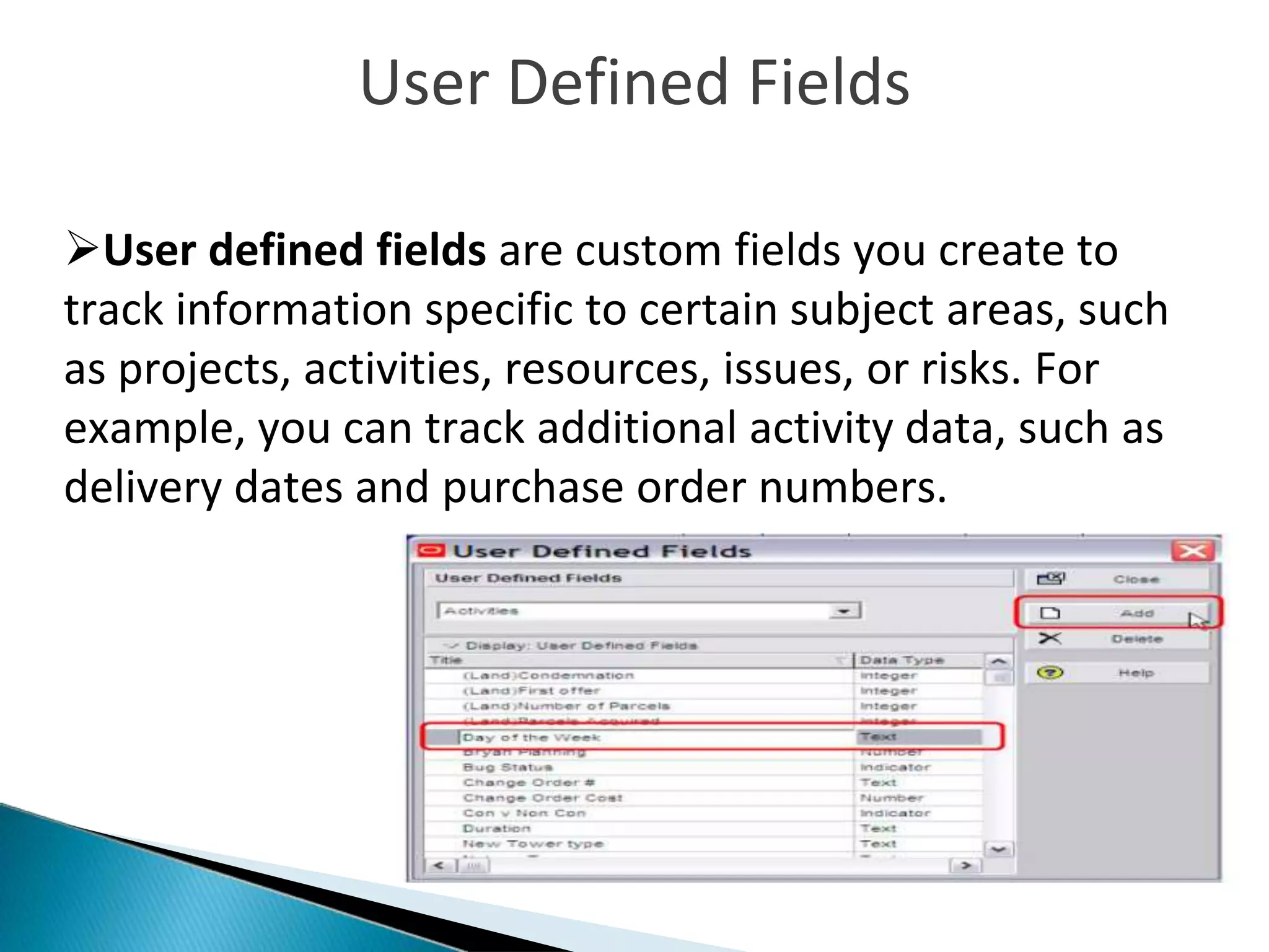 Introduction To Primavera (P6) | PPTX
