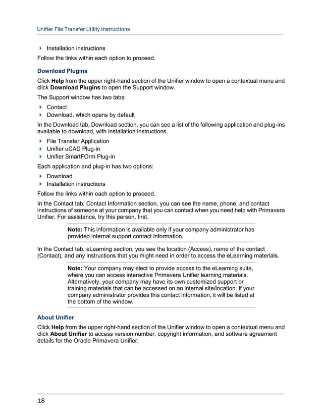 Primavera unifier file transfer_application_instructions | PDF | Programming Languages | Computing