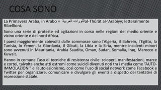 Primavere arabe | PPTX