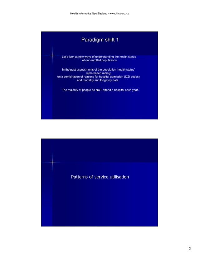 Population based approach to healthcare is new to DHBs and PHOs | PDF