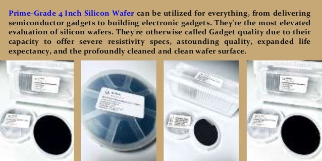 Prime-Grade 4 Inch Silicon Wafer | PPTX