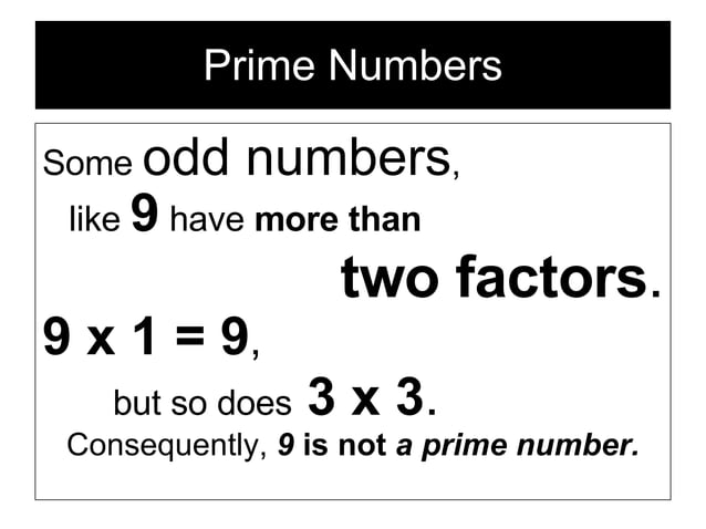 Prime Numbers