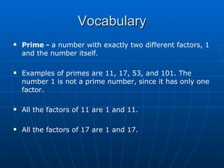 Prime Time Power Point Presentation | PPT