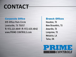 Prime controls company overview 060514 | PPT