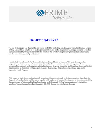 Prime diagnostics | PDF