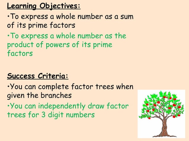 Prime Factorisation | PPT