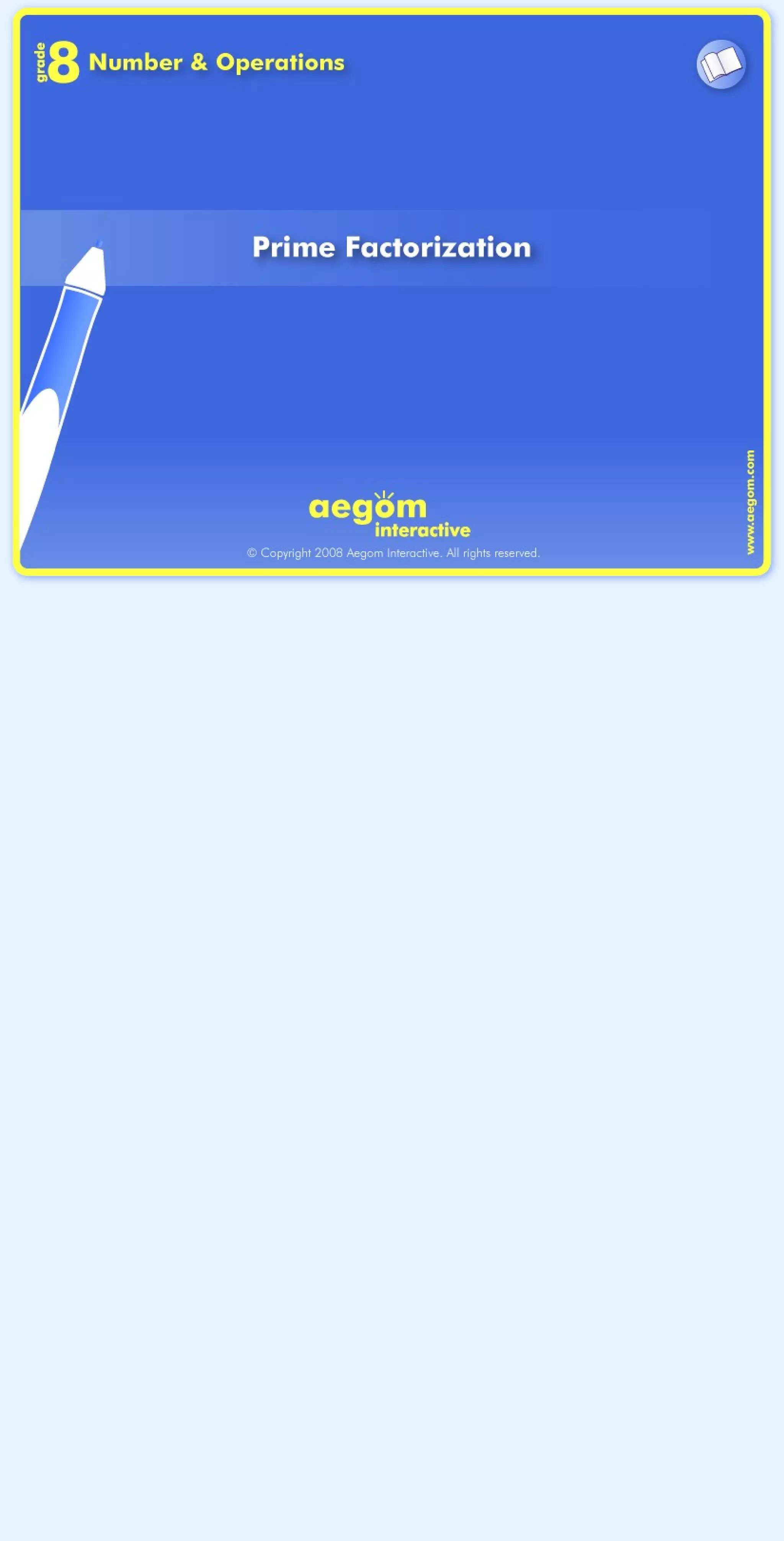 Prime factorization | PPT