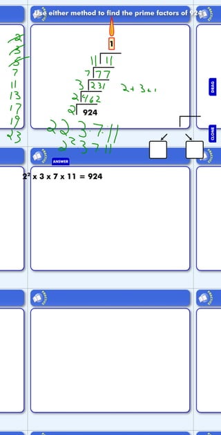 Prime factorization | PPT