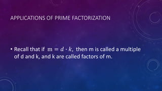 Prime Factorization | PPTX