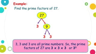 Prime Factorization Of 27