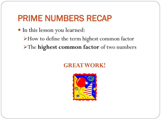 Mathematics For Grade 6 Prime Factorization Hcf Pdf Science