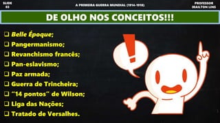 Primeira Guerra Mundial | PPSX