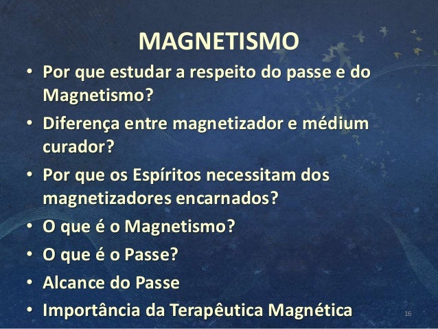 curso de Magnetismo Humano