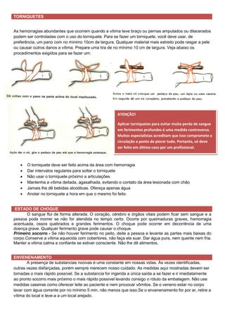 Primeiro socorros | PDF