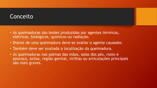 Queimaduras | PPTX
