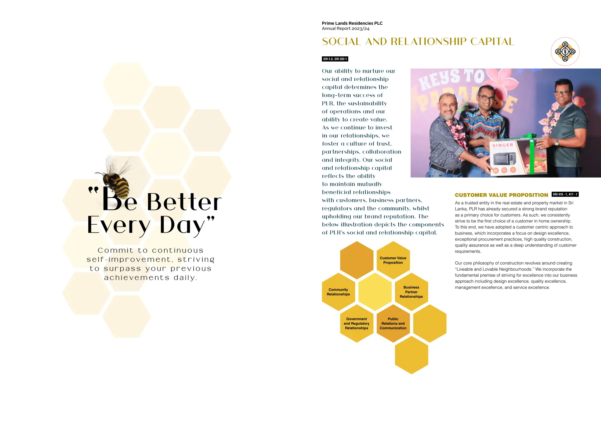 annual financial report prime lands 2023/2024 | PDF