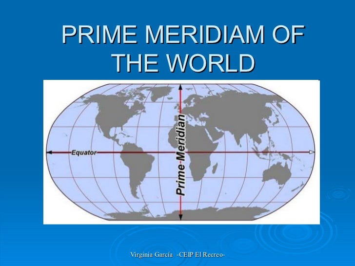 Prime meridian