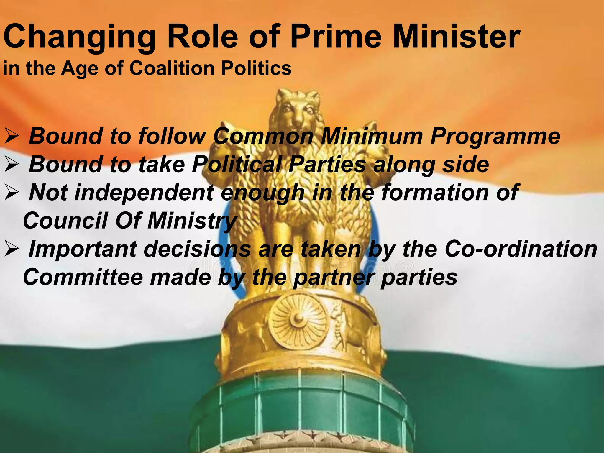 Prime minister ppt | PPT
