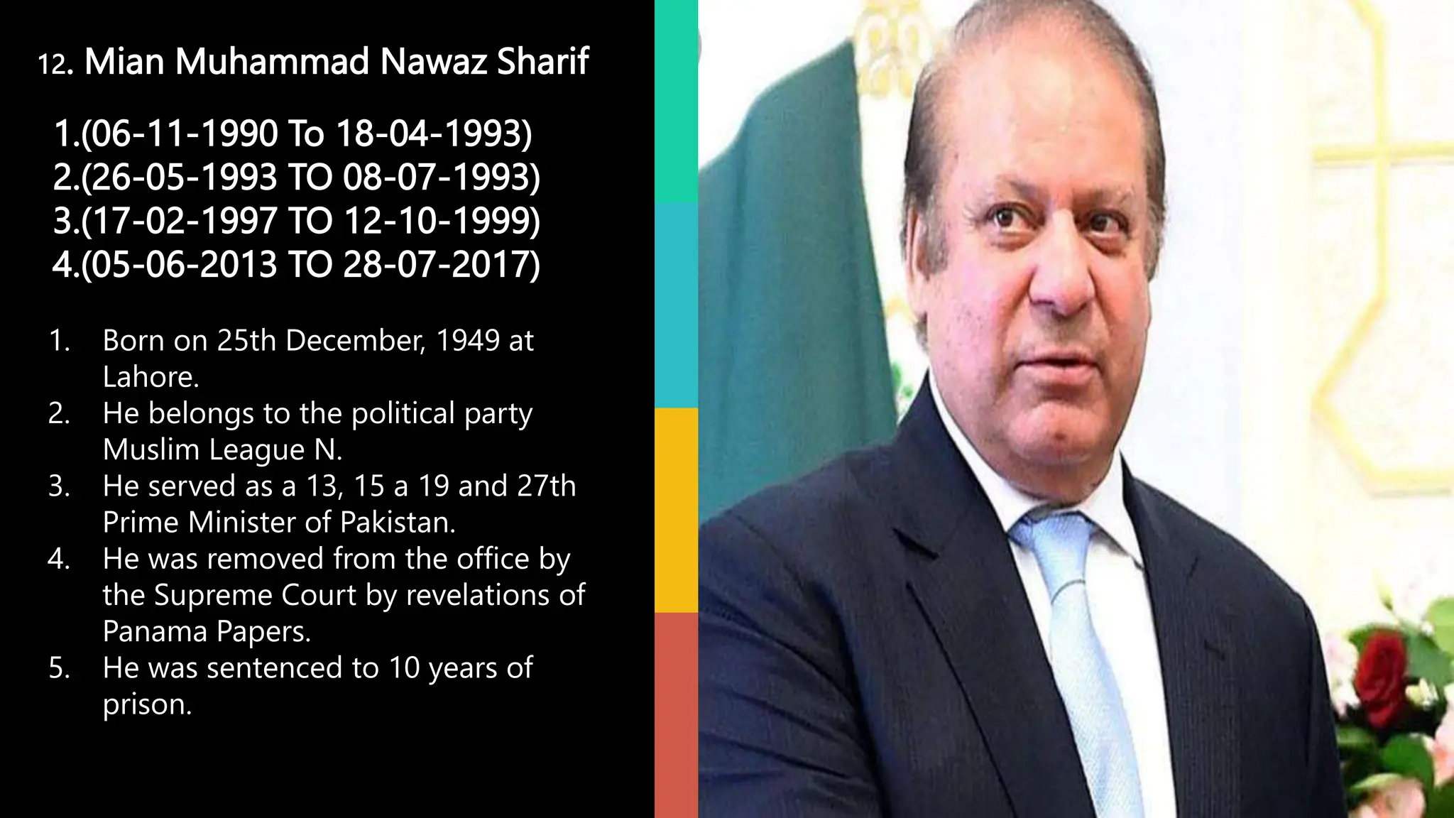 Prime ministers of pakistan from 1997 To 2023.pptx